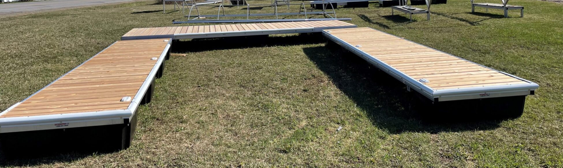 SERIES I FLOATING DOCKS - Dockmaster - InstantDeck - Benchmaster ...